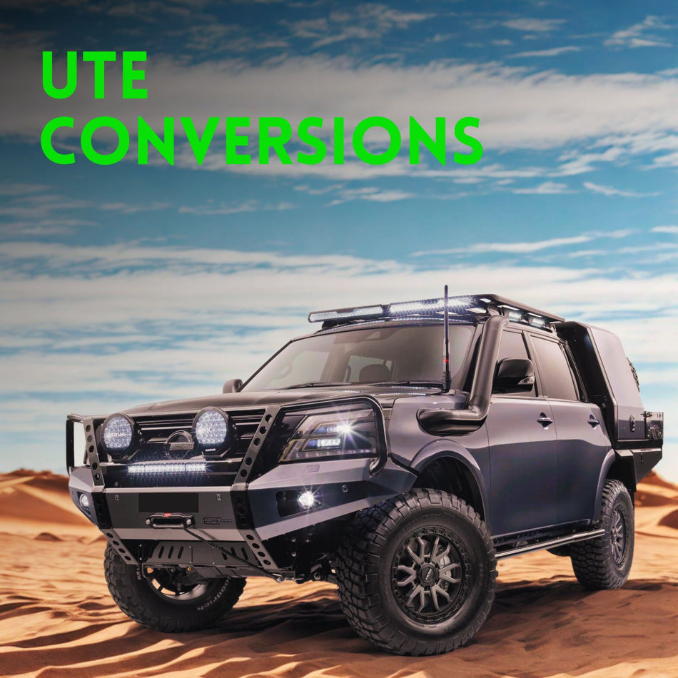 Create The Ultimate Work Horse Or Tourer With Our Ute Conversions For