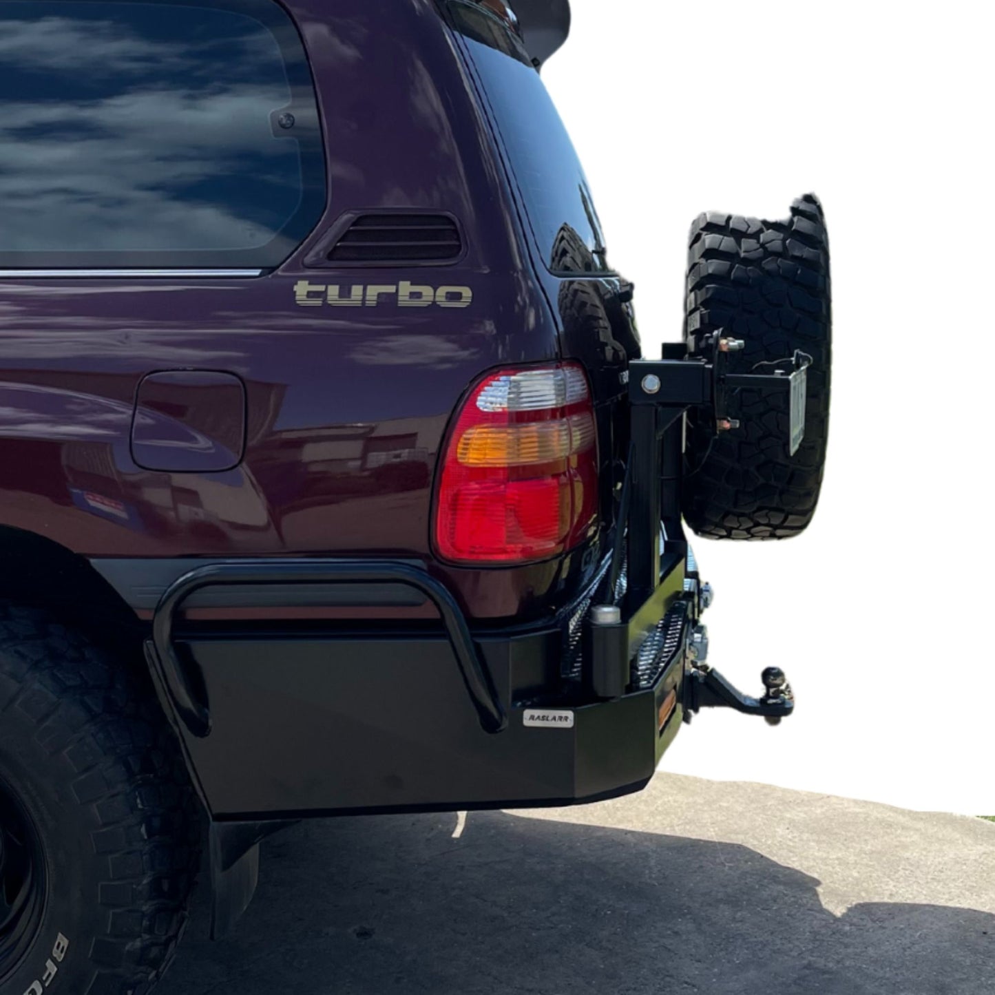 100 Series IFS Toyota Landcruiser Rear Bar | Raslarr