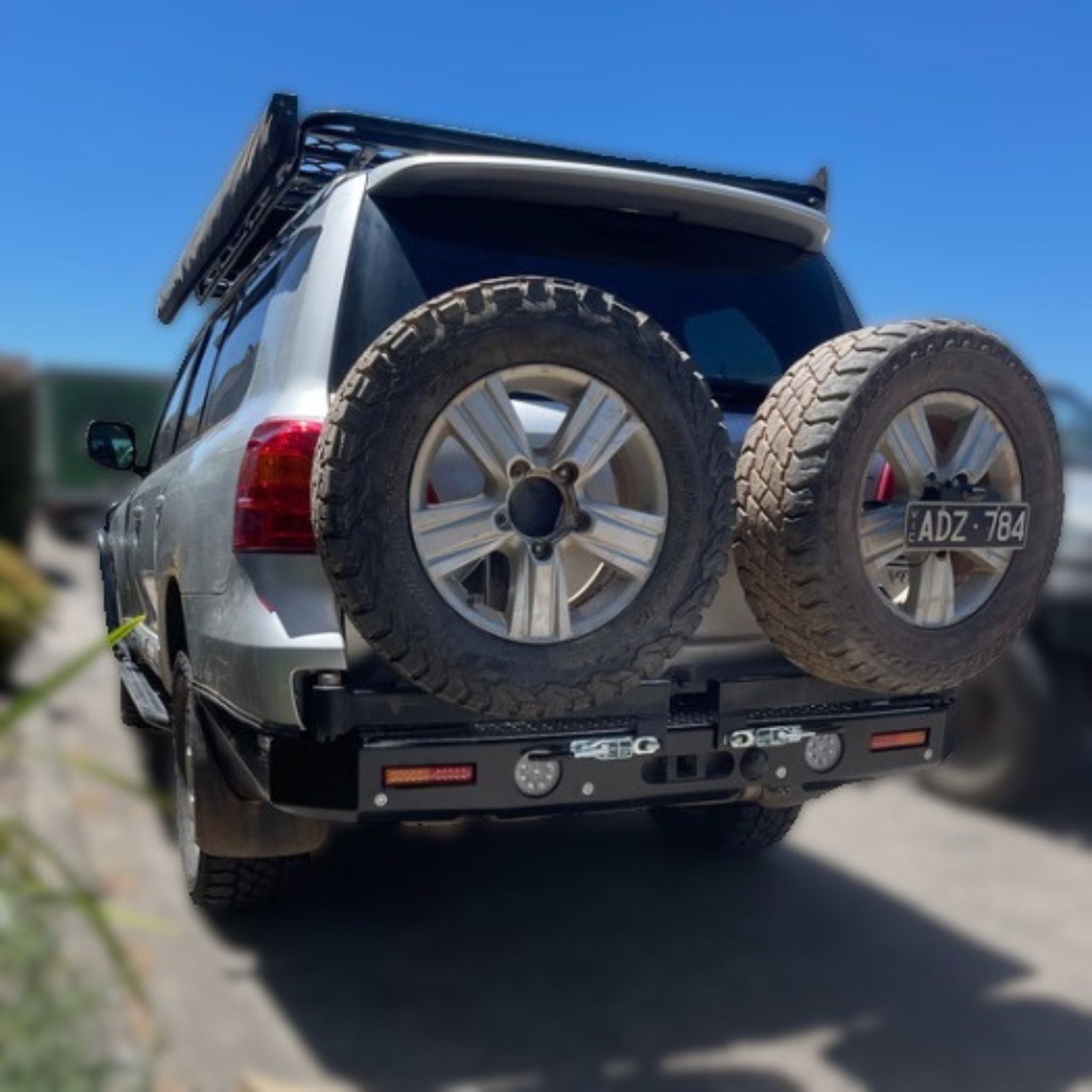 200 Series Toyota Landcruiser Rear Bar | Raslarr