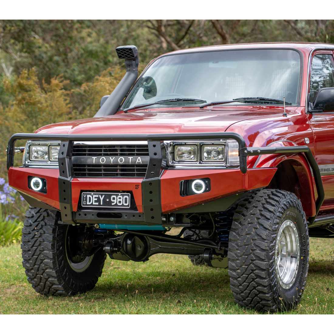 80 Series Toyota Landcruiser (Dallas) Bull Bar | Raslarr