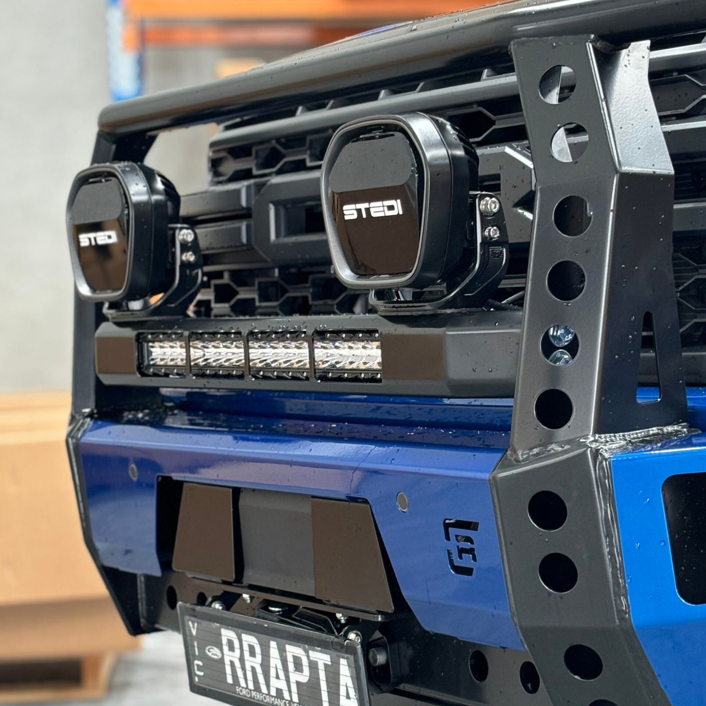 Ford Ranger Raptor Hooped (Dallas) Bull Bar