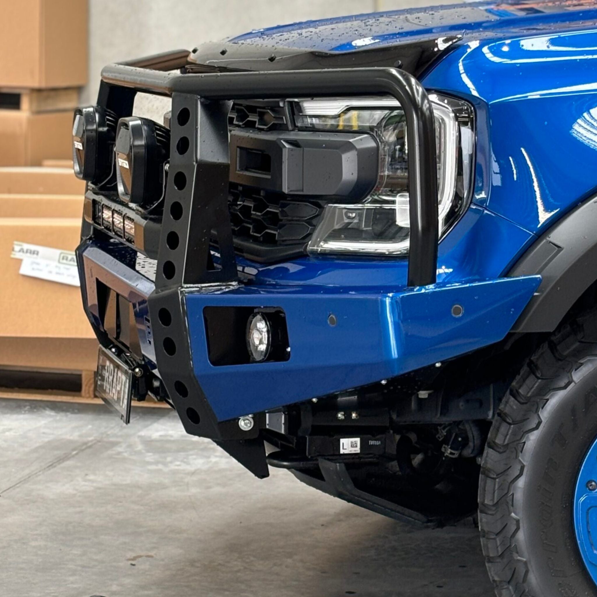 Ford Ranger Raptor Hooped (Dallas) Bull Bar