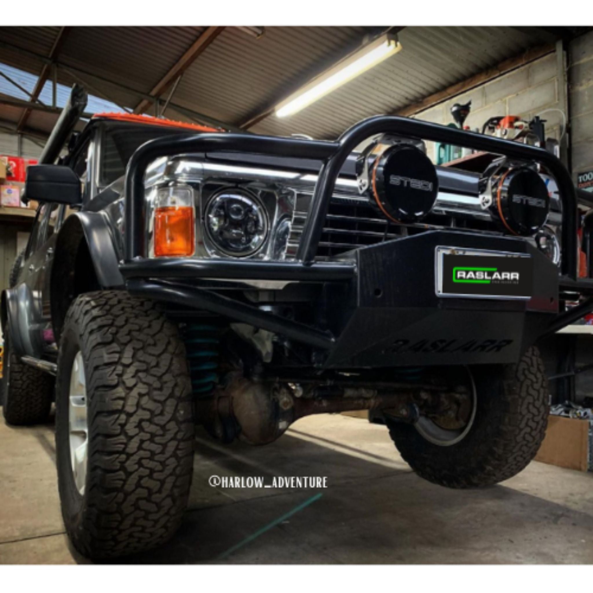 GQ Nissan Patrol 2" Comp Bull Bar | Raslarr