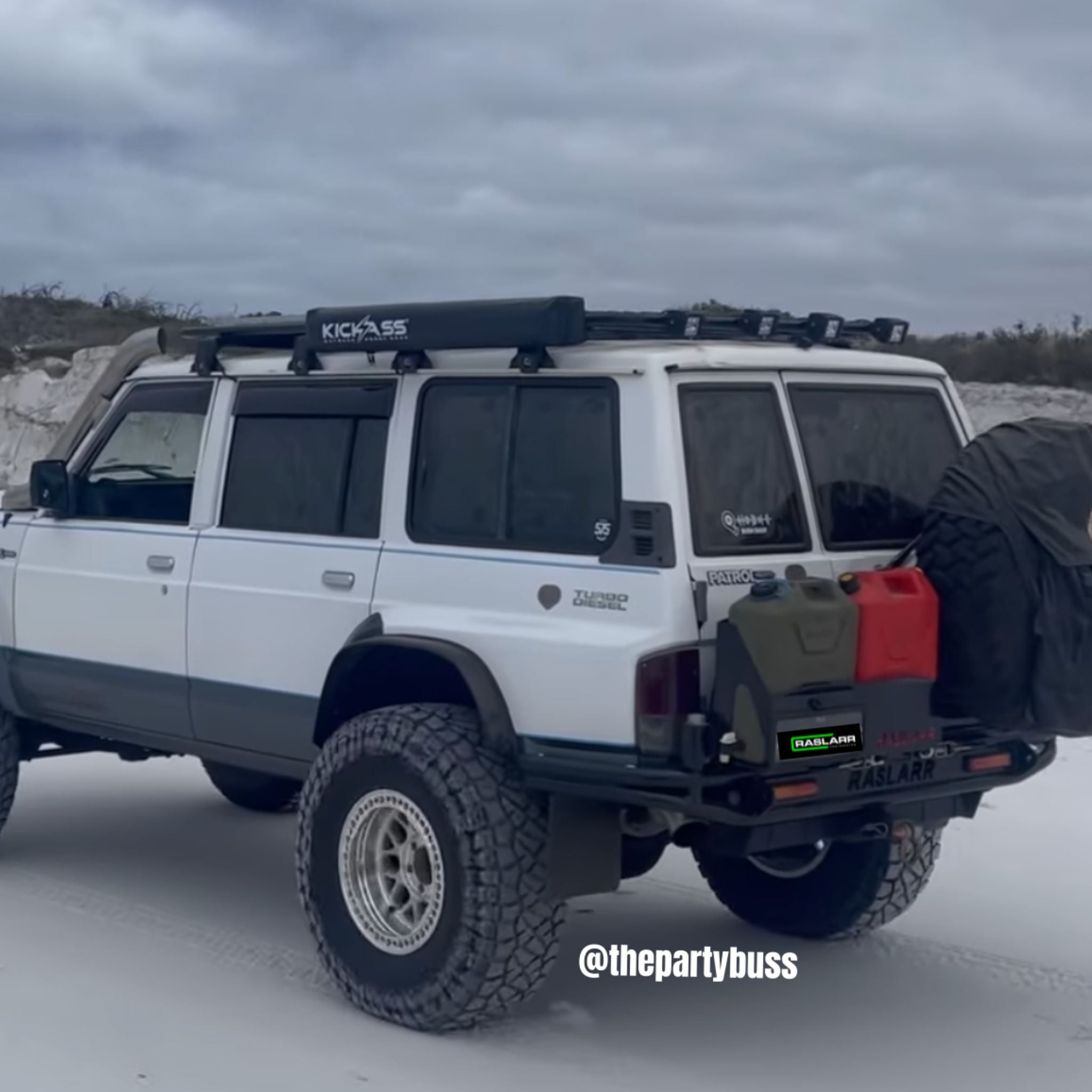 GQ Nissan Patrol Tourer Rear Bar | Raslarr