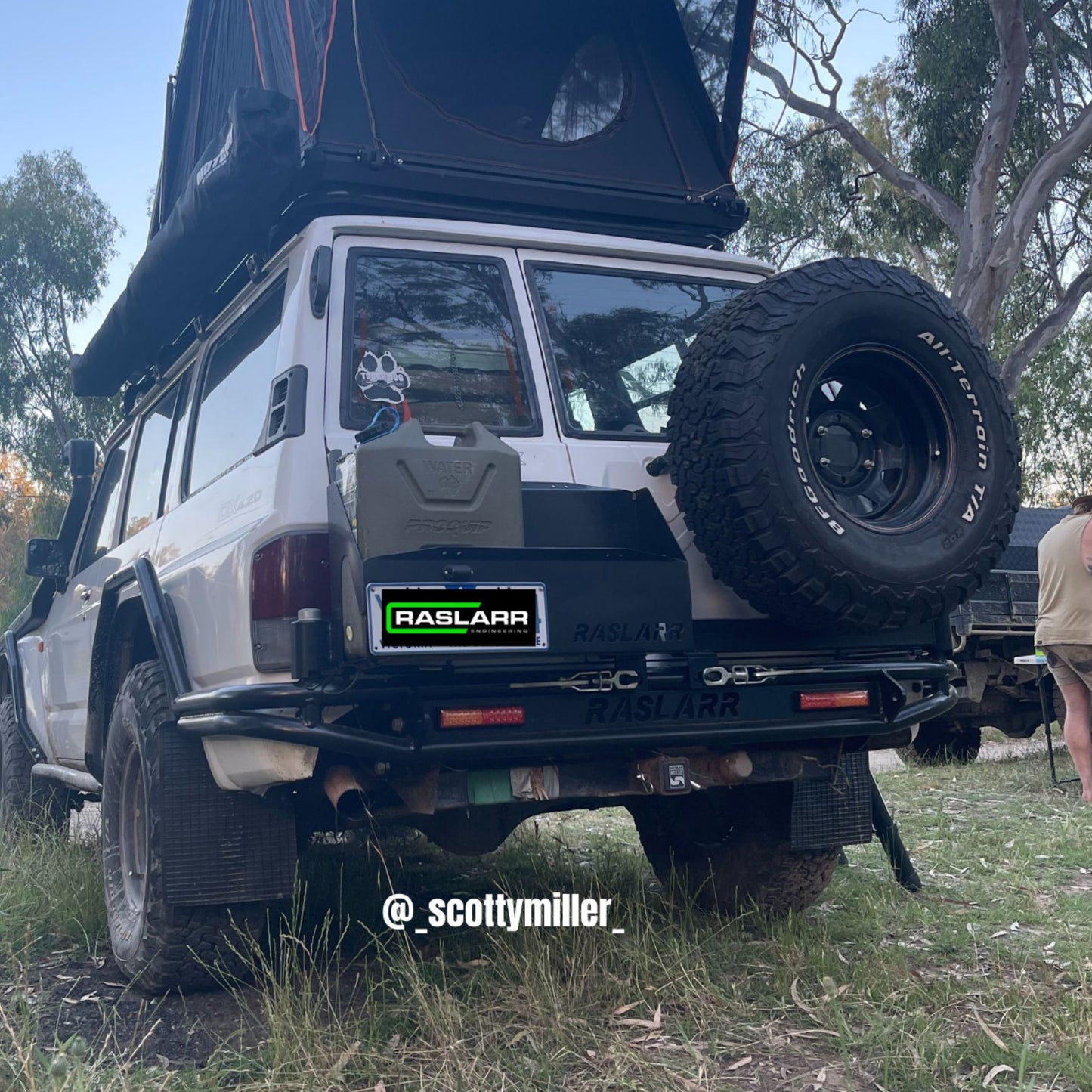 GQ Nissan Patrol Tourer Rear Bar | Raslarr