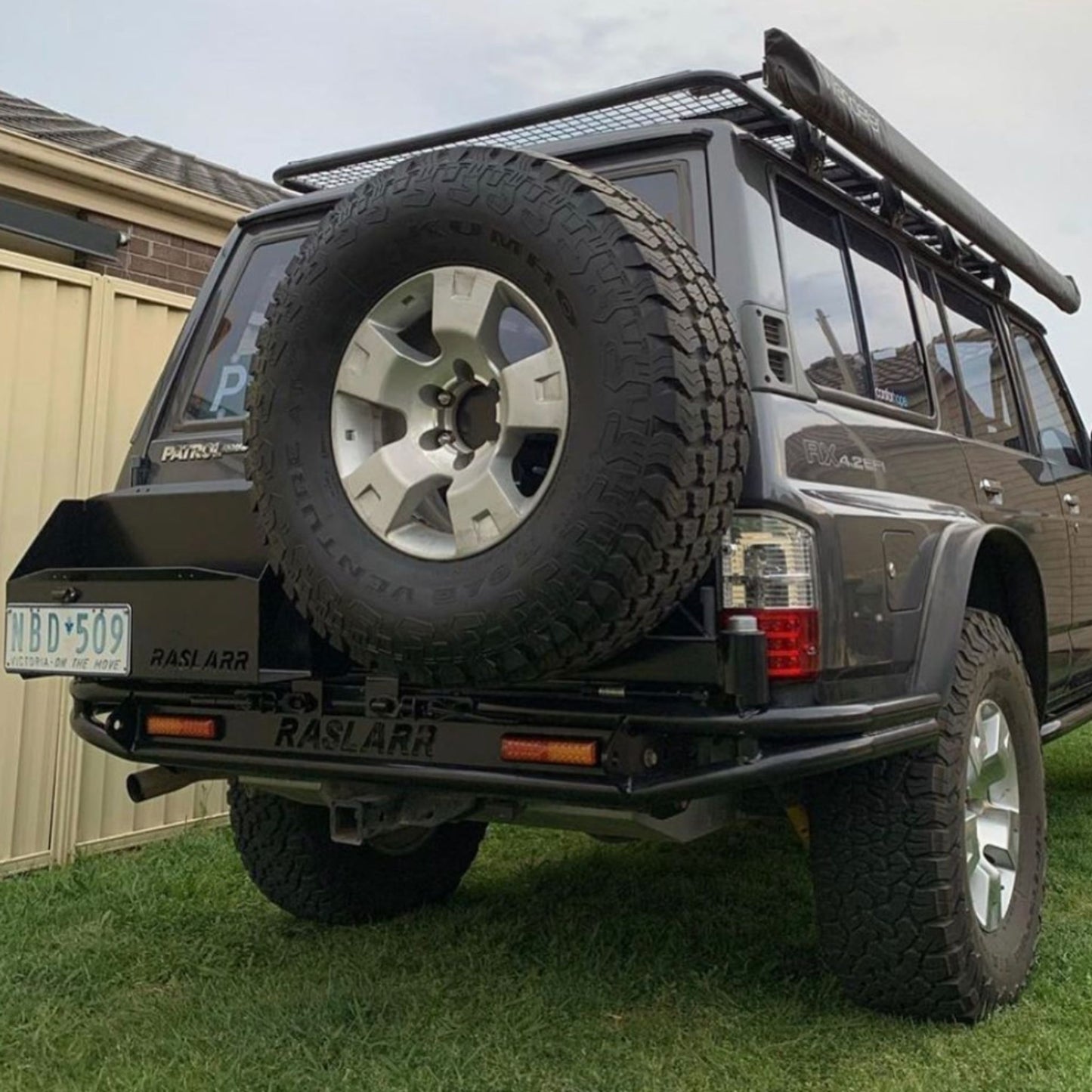 GQ Nissan Patrol Tourer Rear Bar | Raslarr
