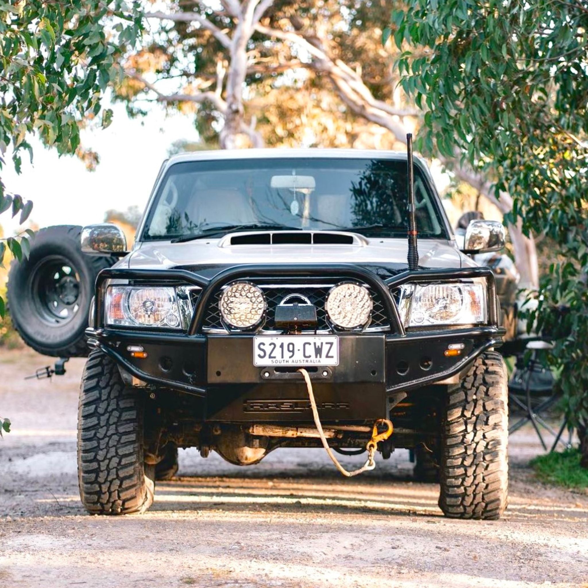 GU Nissan Patrol Hooped Azza Bull Bar (New style) | Raslarr