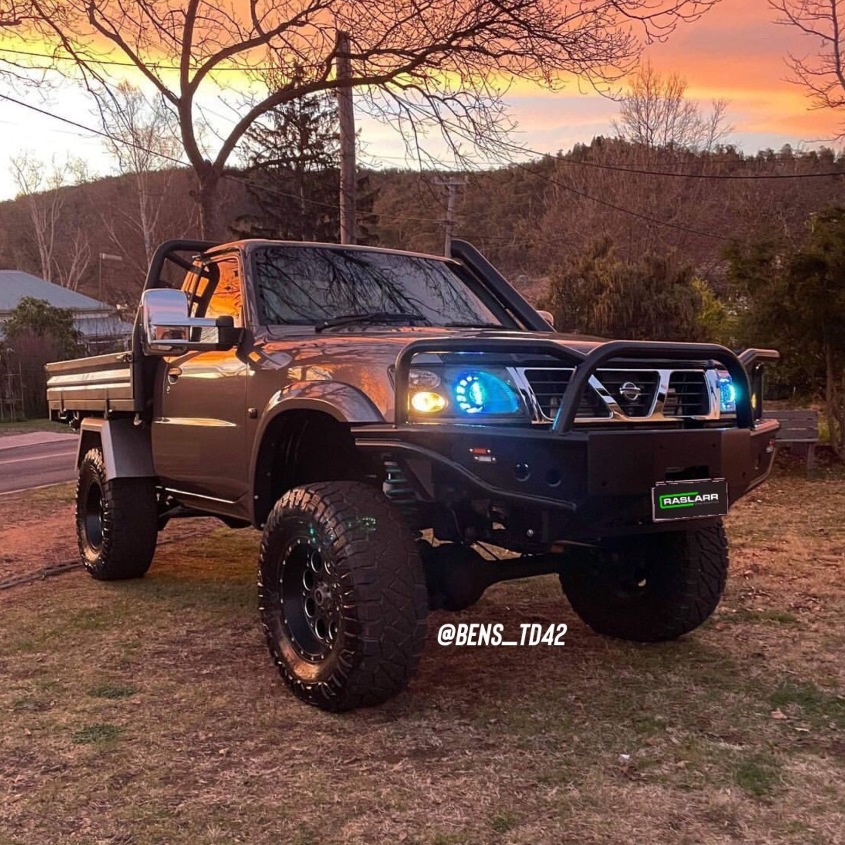 GU Nissan Patrol Hooped Azza Bull Bar (New style) | Raslarr