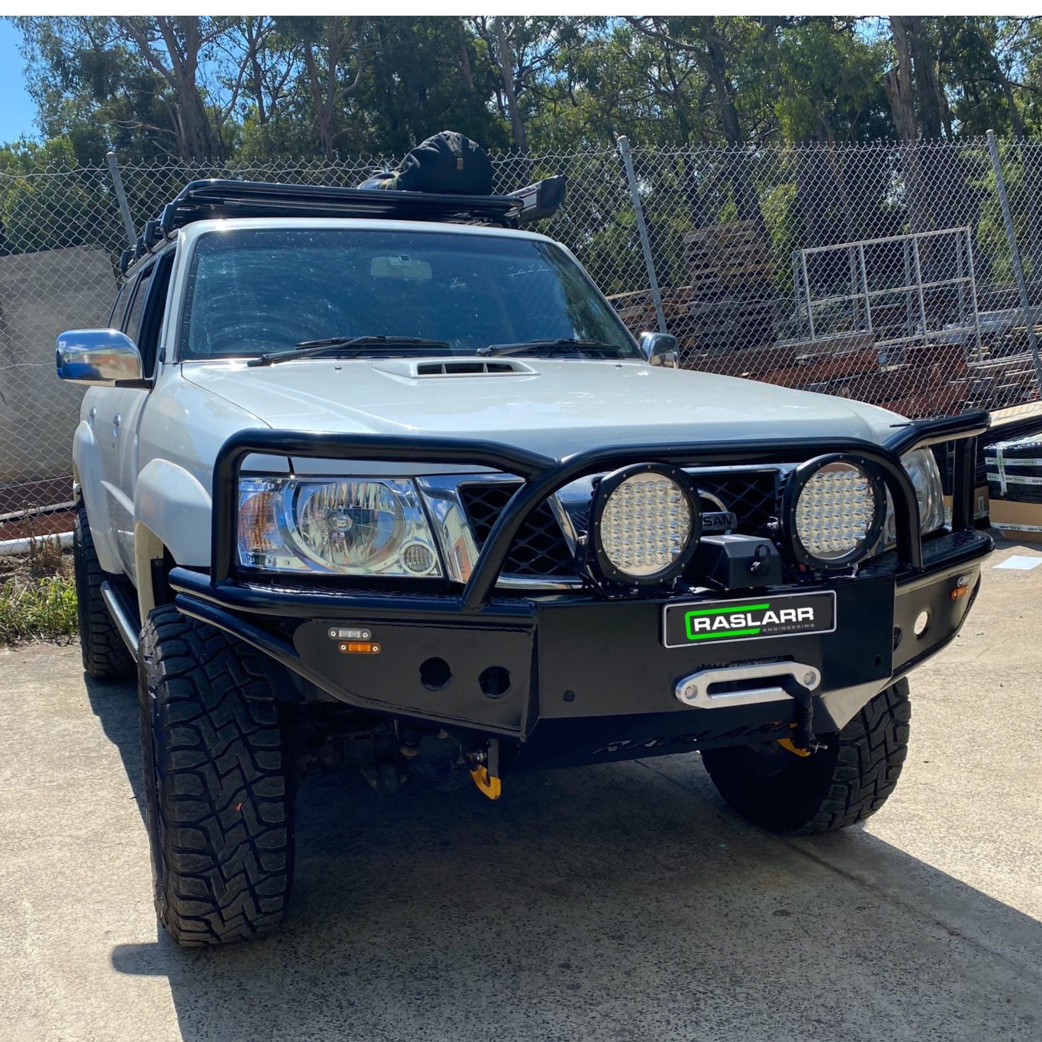 GU Nissan Patrol Hooped Azza Bull Bar (New style) | Raslarr