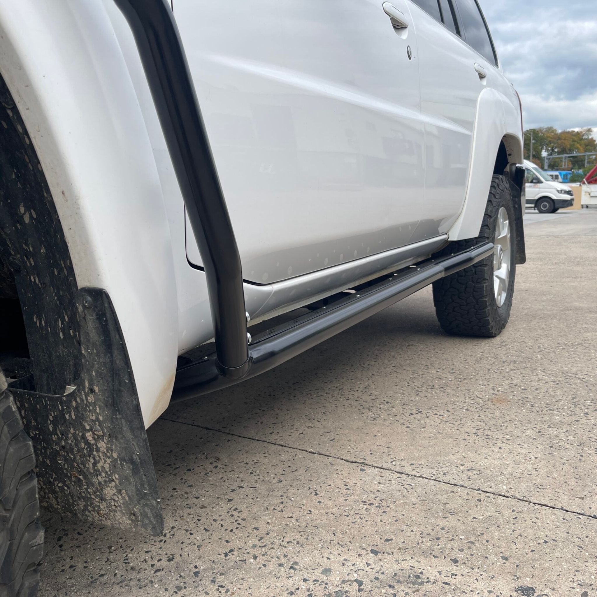GU Nissan Patrol Revolution Rock Sliders & Rails | Raslarr