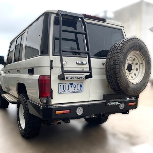 78 Series Troopcarrier Toyota Landcruiser Rear Bar | Raslarr