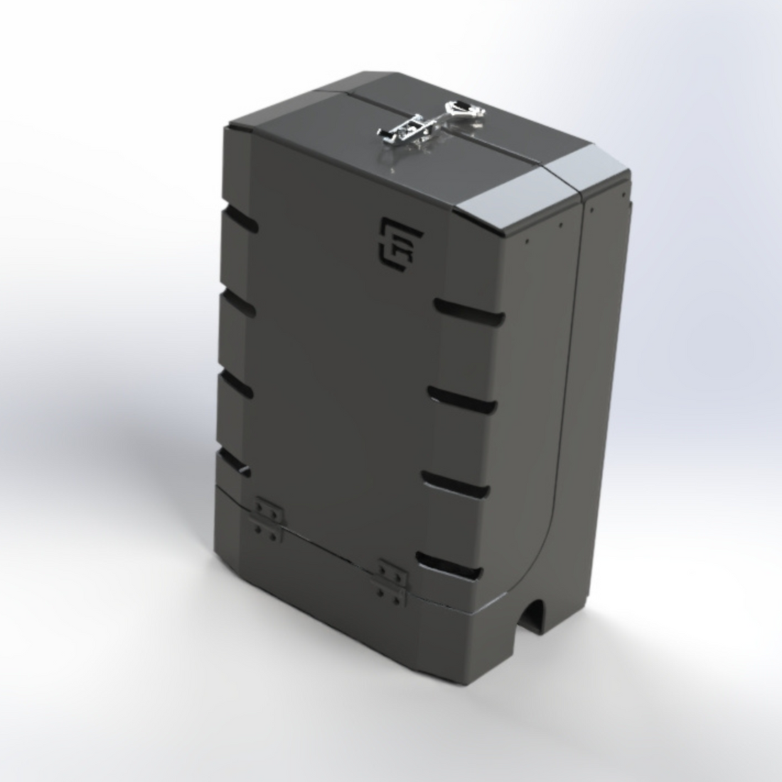 Rear Bar Modular Lockable Single Jerry Can Holder | Made in Australia
