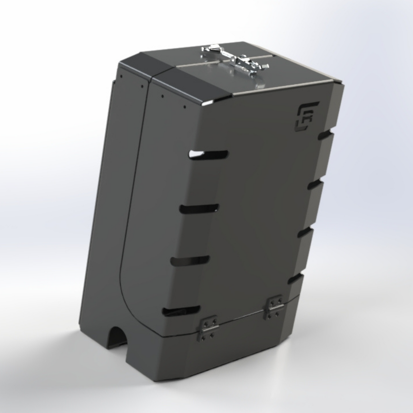 Rear Bar Modular Lockable Single Jerry Can Holder | Made in Australia