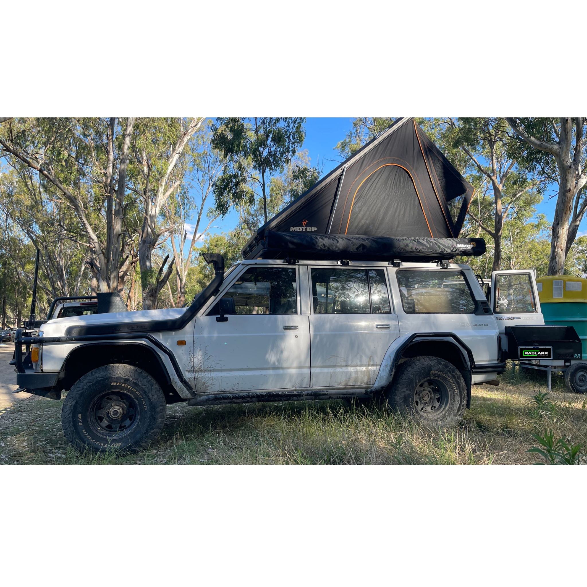 Traditional Open Rock Sliders to suit GQ Nissan Patrol | Raslarr
