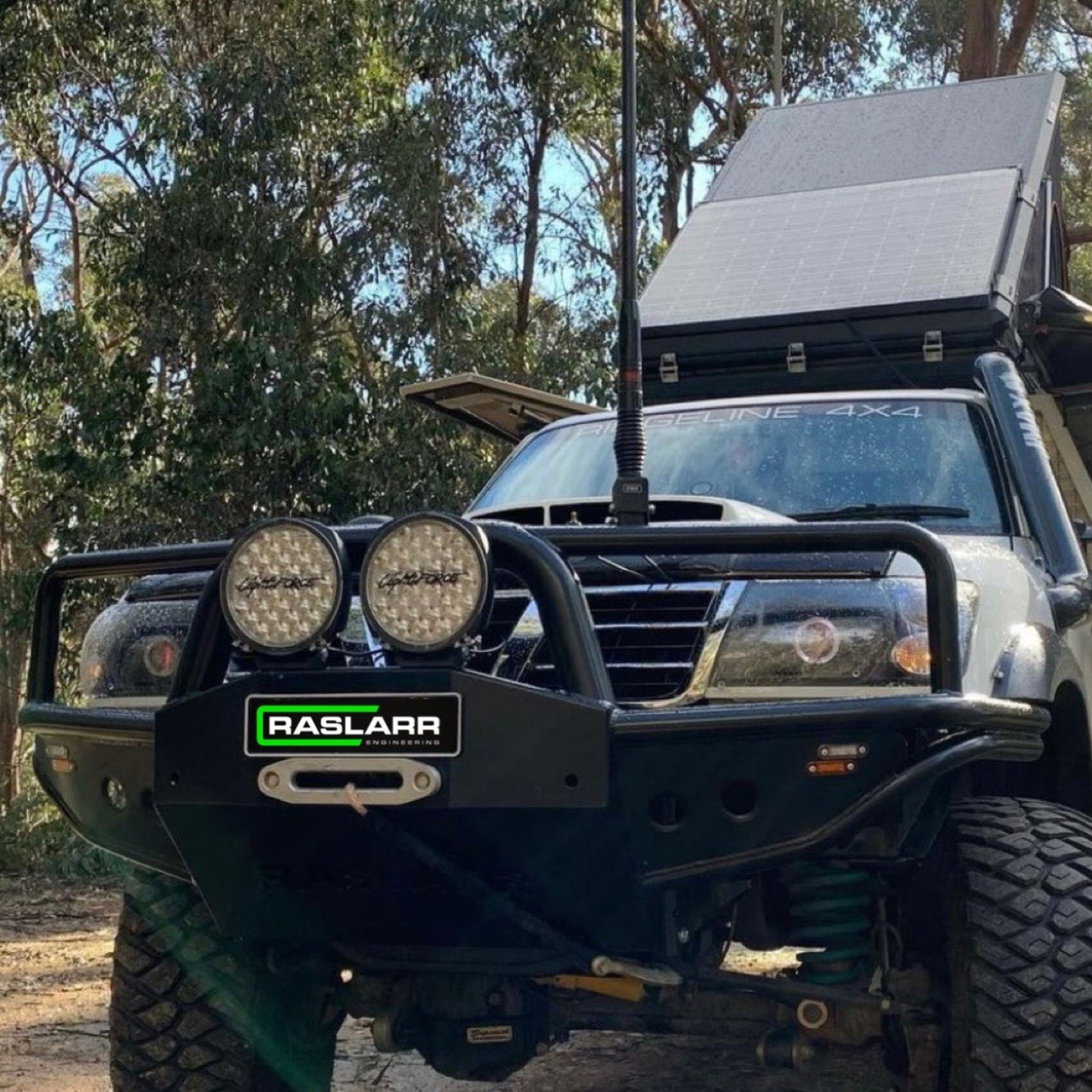 GU Nissan Patrol Hooped Azza Bull Bar | Raslarr