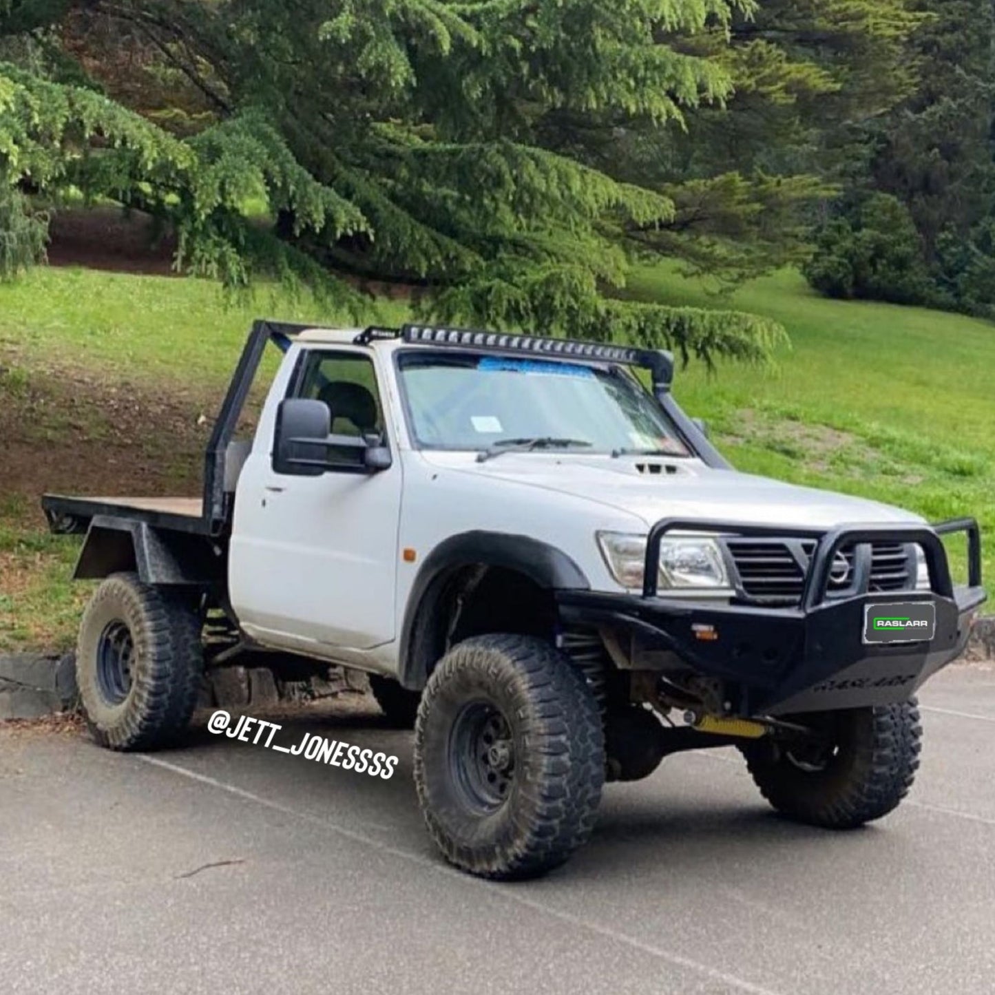 GU Nissan Patrol Hooped Azza Bull Bar | Raslarr