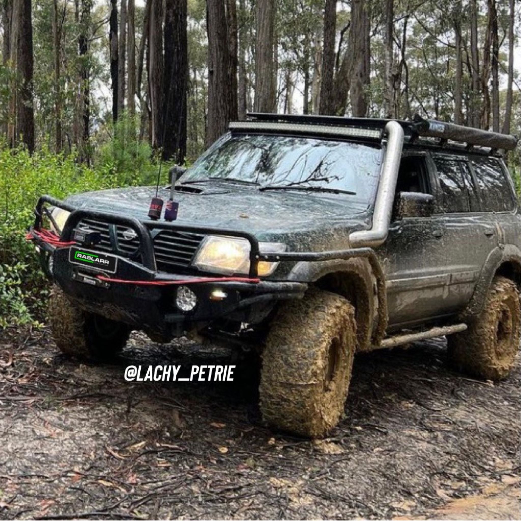 GU Nissan Patrol Hooped Azza Bull Bar | Raslarr