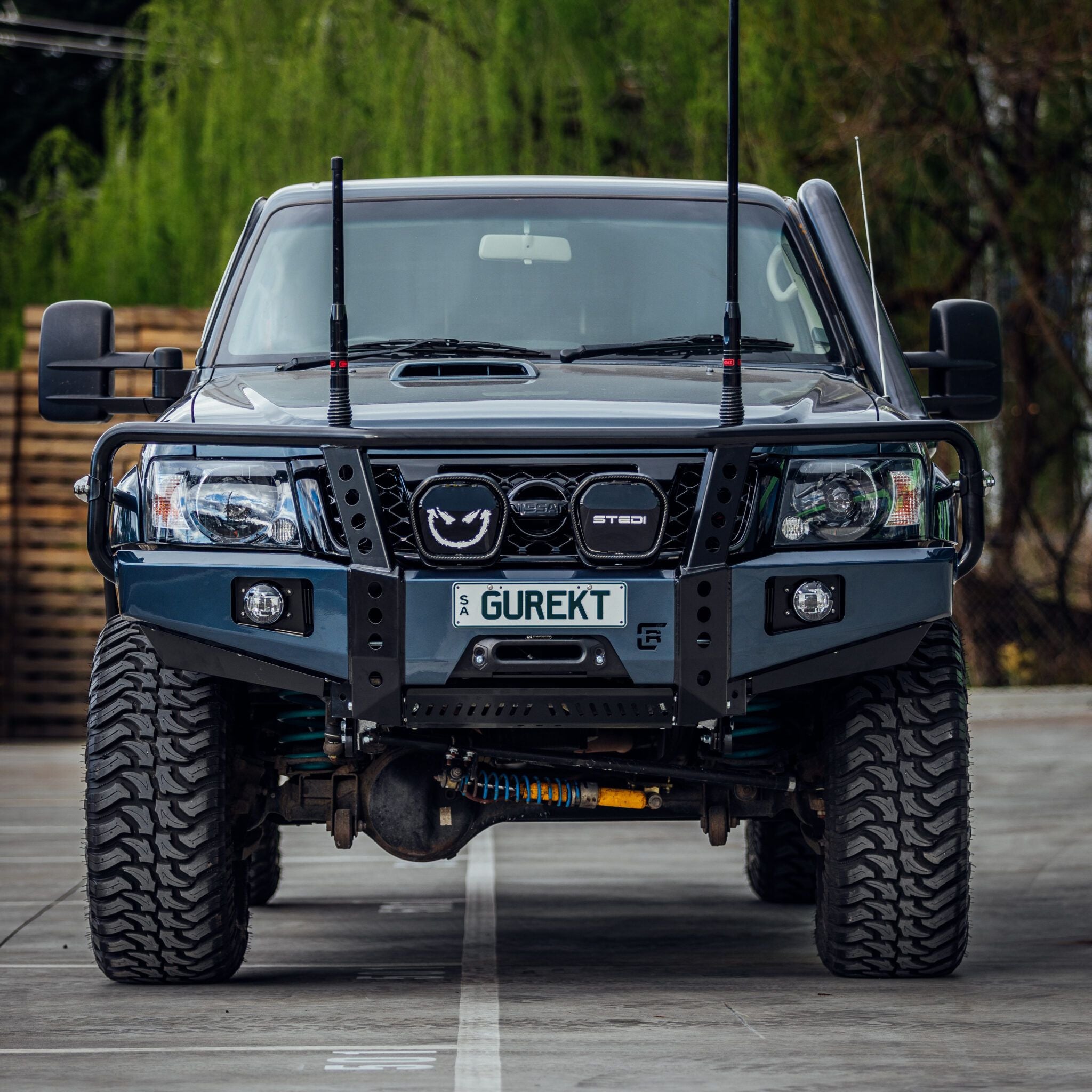 GU Series 4 Nissan Patrol Dallas Bull Bar | Raslarr