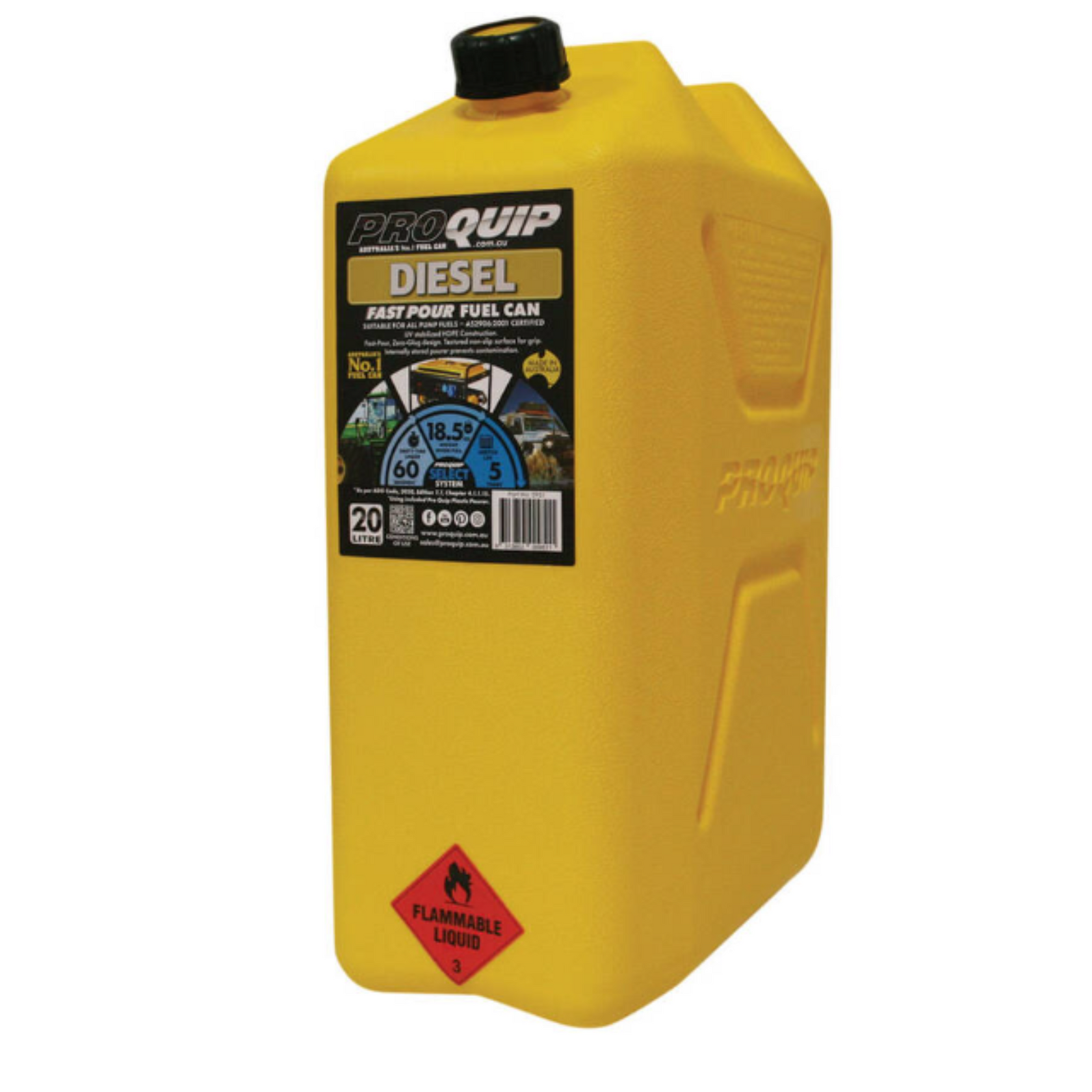 Pro Quip Diesel Jerry Can 20 Litre | Raslarr