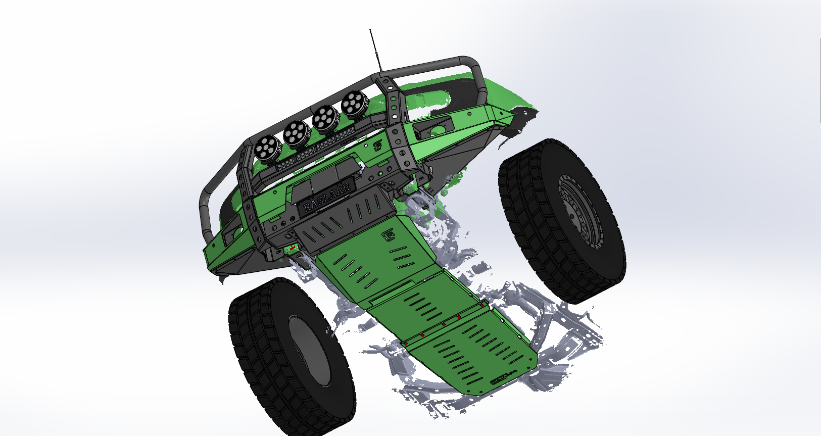 Ford Ranger Raptor Bash Plates | Raslarr