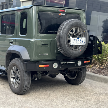 Suzuki Jimny Bull Bars & Rear Bar Wheel Carriers Suzuki Jimny Bull Bars ...