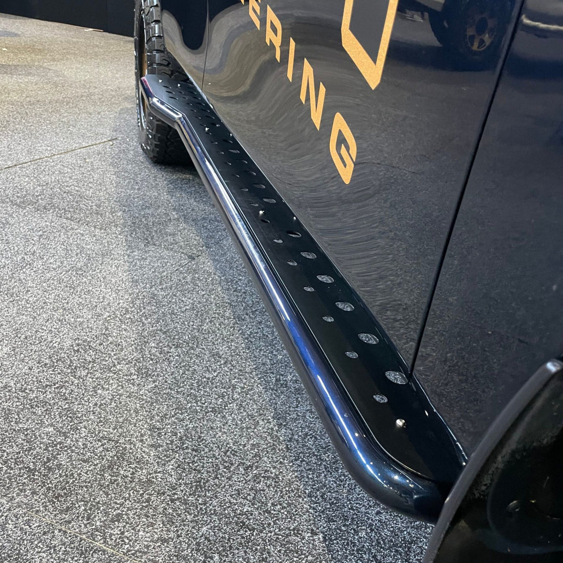 S5 Y62 Nissan Patrol Revolution Rock Sliders | Raslarr