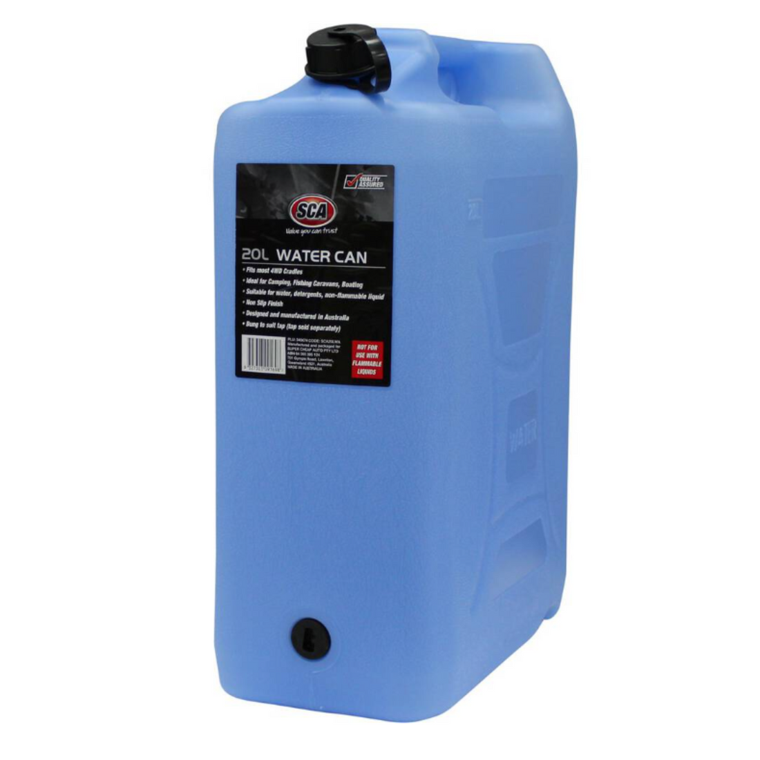 SCA Water Carry Can 20 Litre Blue | Raslarr