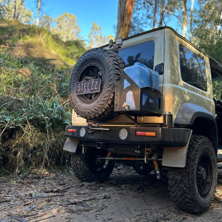 Suzuki Jimny Bull Bars & Rear Bar Wheel Carriers Suzuki Jimny Bull Bars ...