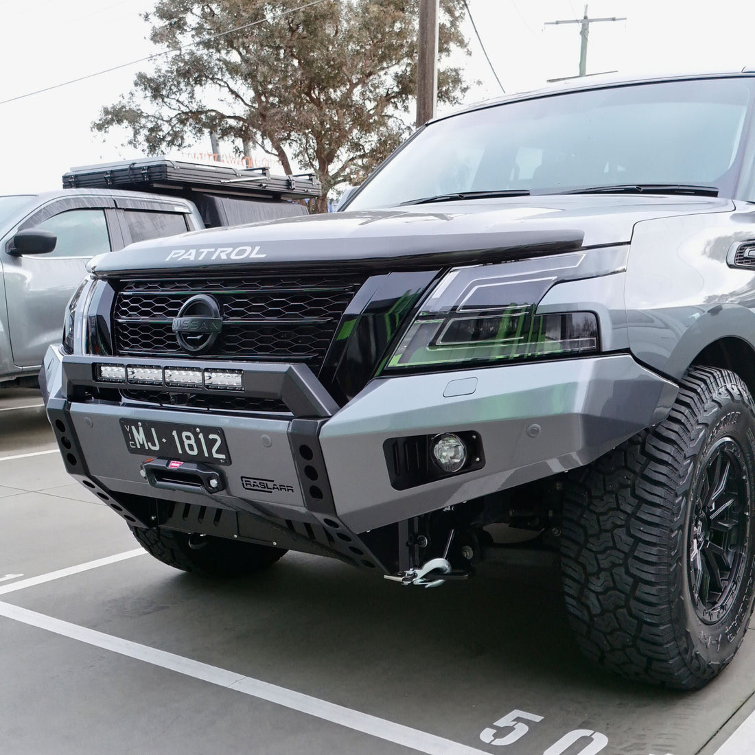 S5 Y62 Nissan Patrol Low Line (Winter) Bull Bar | Raslarr