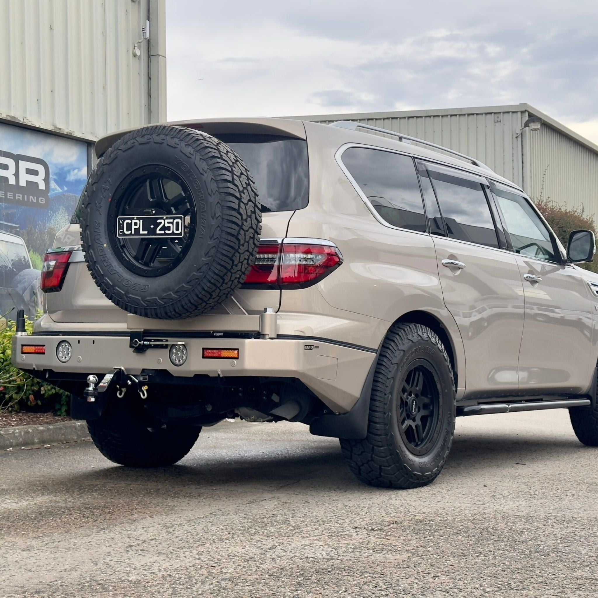 S5 Y62 Nissan Patrol OG Rear Bar | Raslarr