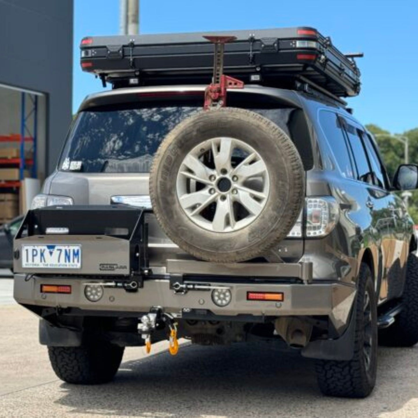 S4 Y62 Nissan Patrol Rear Bar | Raslarr