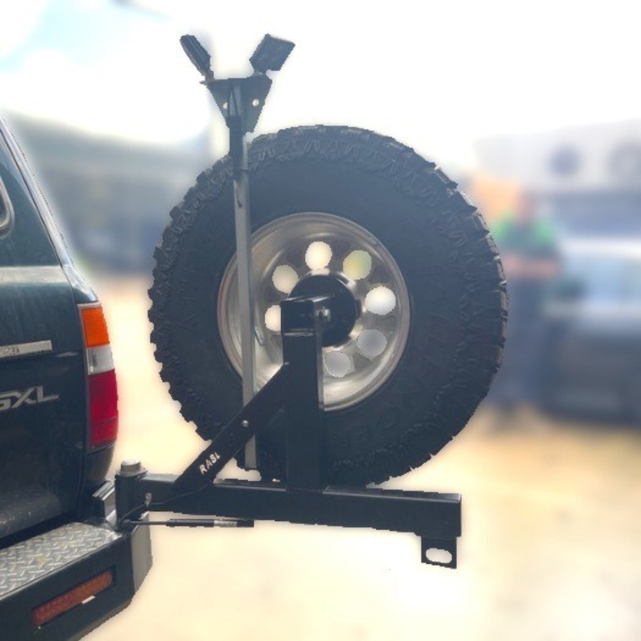 Rear Bar Dual LED Light Pole | Raslarr