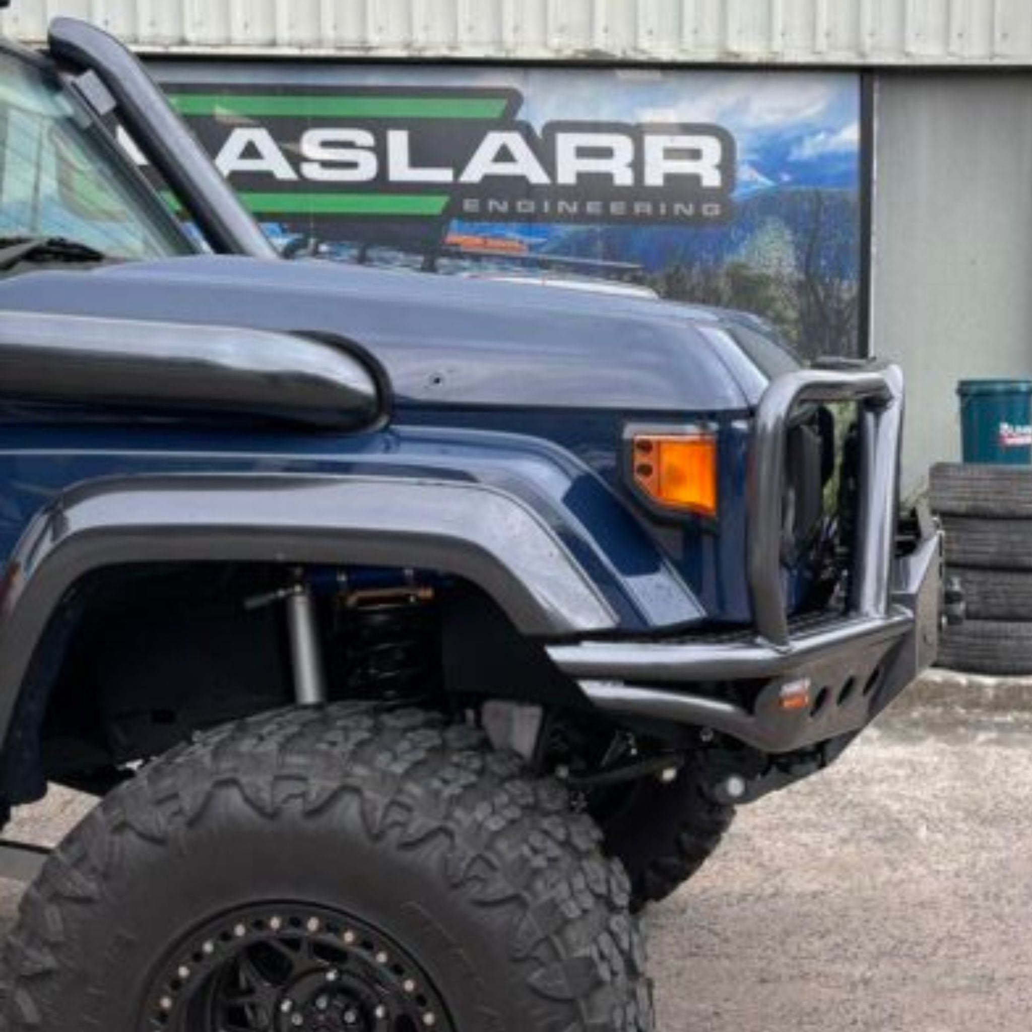 70 Series Facelift Landcruiser Azza Bull Bar 76 78 79 Series Facelift