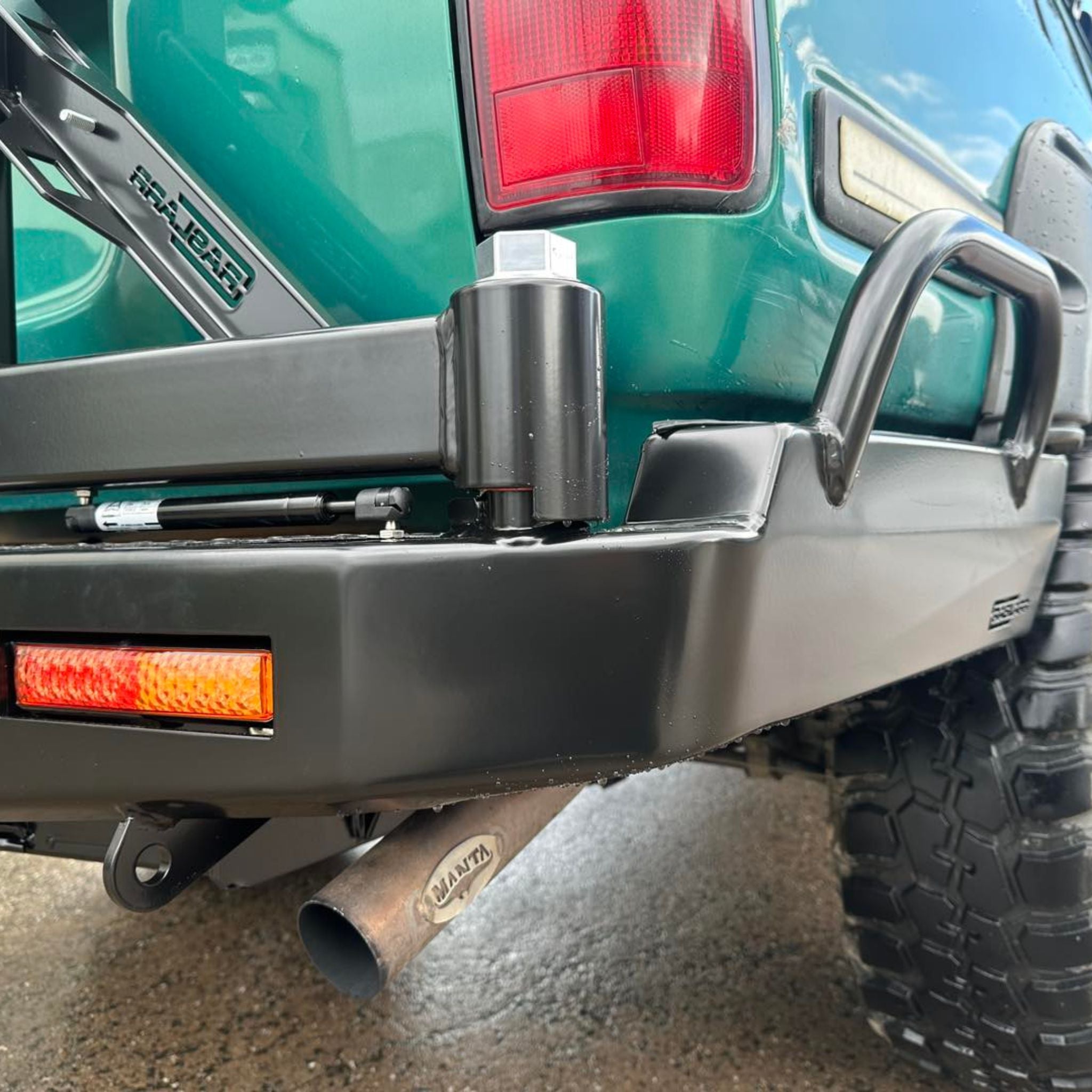 80 Series Toyota Landcruiser Rear Bar | Raslarr